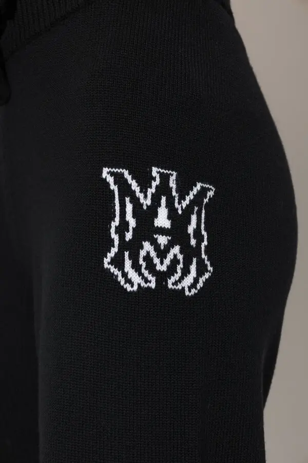 Amiri Wool Trousers With Logo