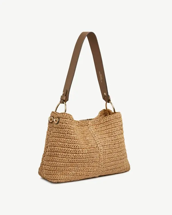 Strathberry Lana Hobo Raffia