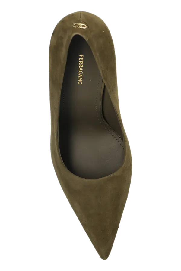 FERRAGAMO Elydea" Suede Heeled Shoes