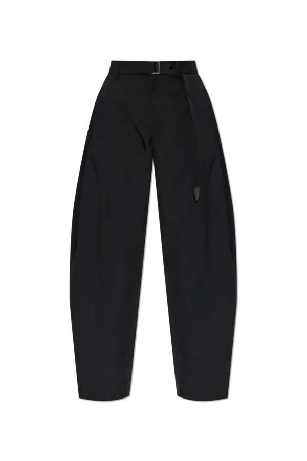 Sacai Pants With Belt - Black