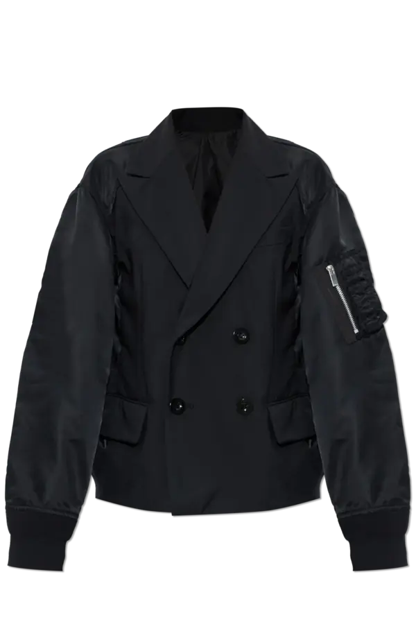 Sacai Double-breasted Blazer