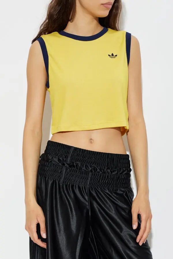 ADIDAS ORIGINALS Cropped Sleeveless Top With Trefoil Logo