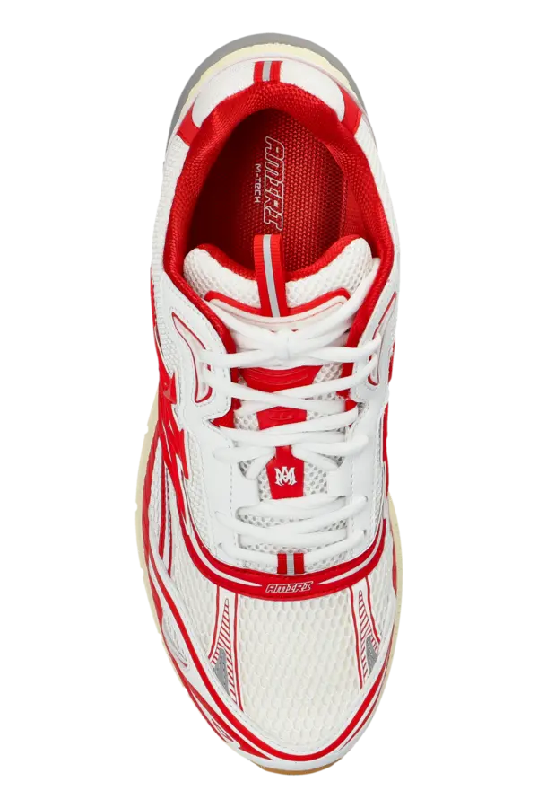Amiri M-tech Low Top Sneakers With Accents - Red