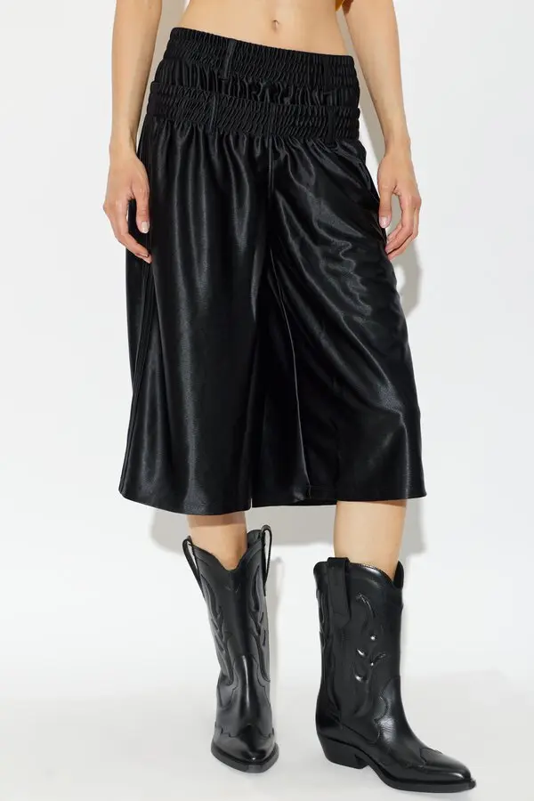 ADIDAS ORIGINALS Satin Logo Shorts