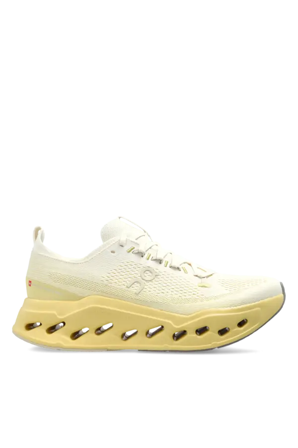 On Cloudsurfer Max" Sports Shoes - Yellow