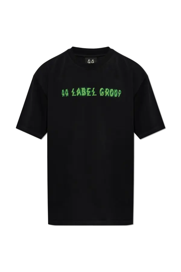 44 LABEL GROUP Printed T-shirt - Black