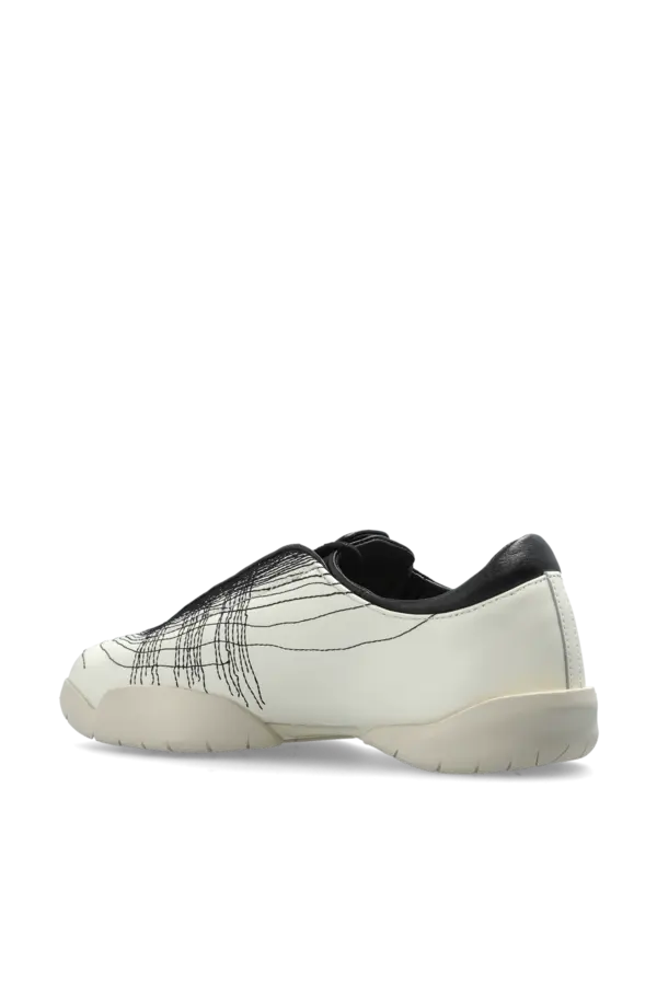 Y3 Regular Embroidery Lace-up Sneakers