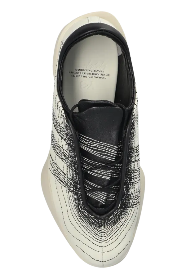 Y3 Regular Embroidery Lace-up Sneakers