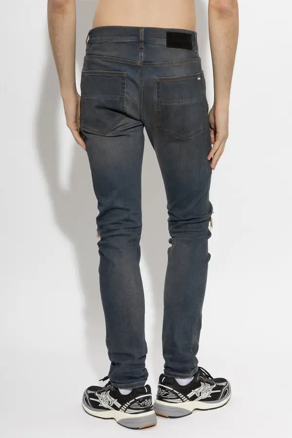 Amiri Skinny Fit Jeans With Vintage Effect