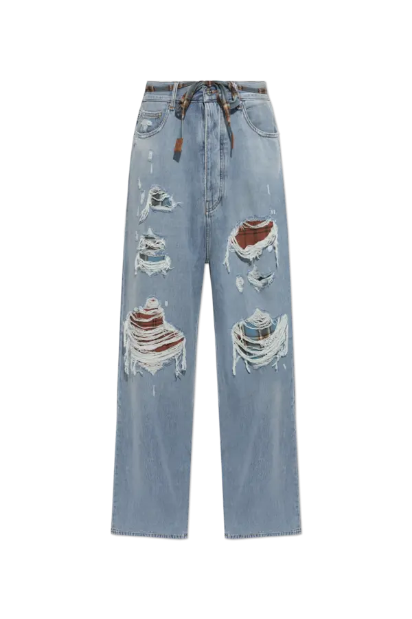 Amiri Jeans With Belt