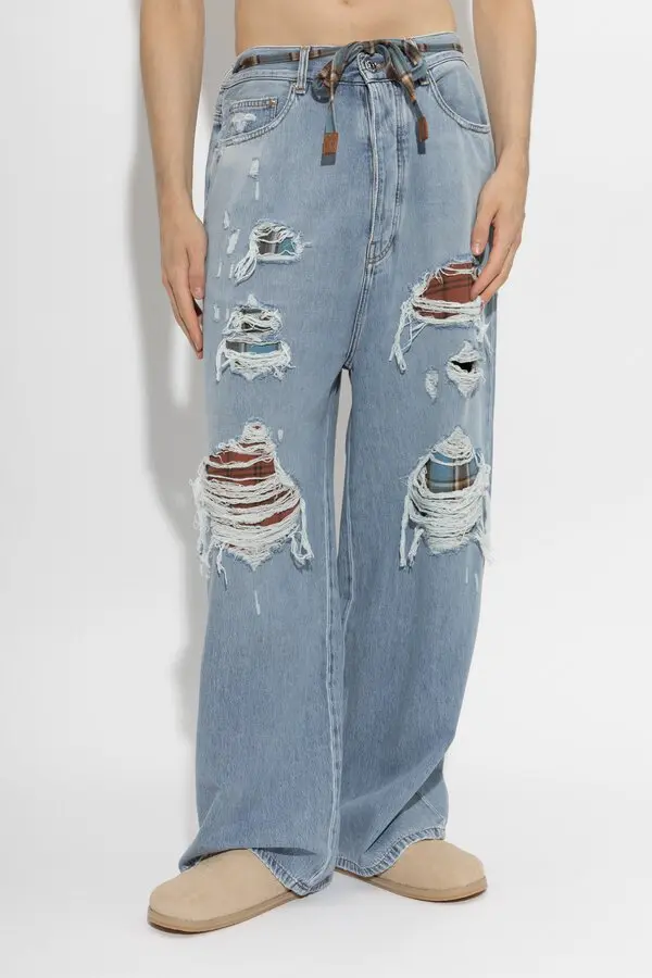 Amiri Jeans With Belt