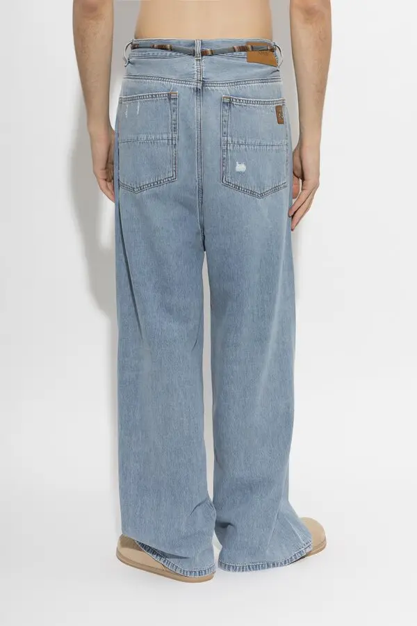 Amiri Jeans With Belt