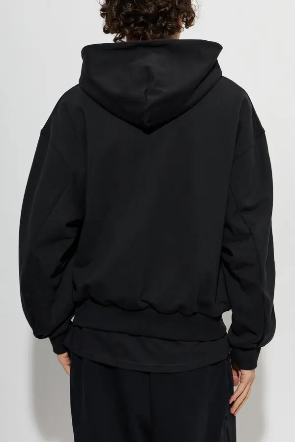 ADIDAS ORIGINALS Zip-up Hoodie With Dropped Shoulders