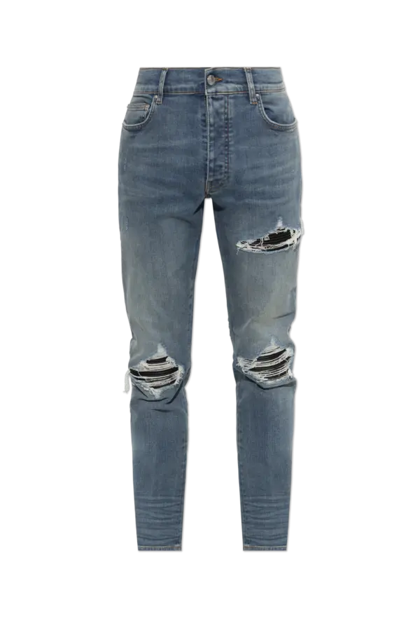 Amiri Jeans With A 'vintage' Effect - Blue
