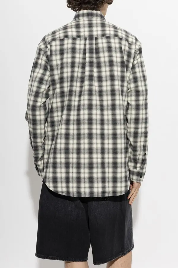 Balenciaga Shirt With Embroidered Logo