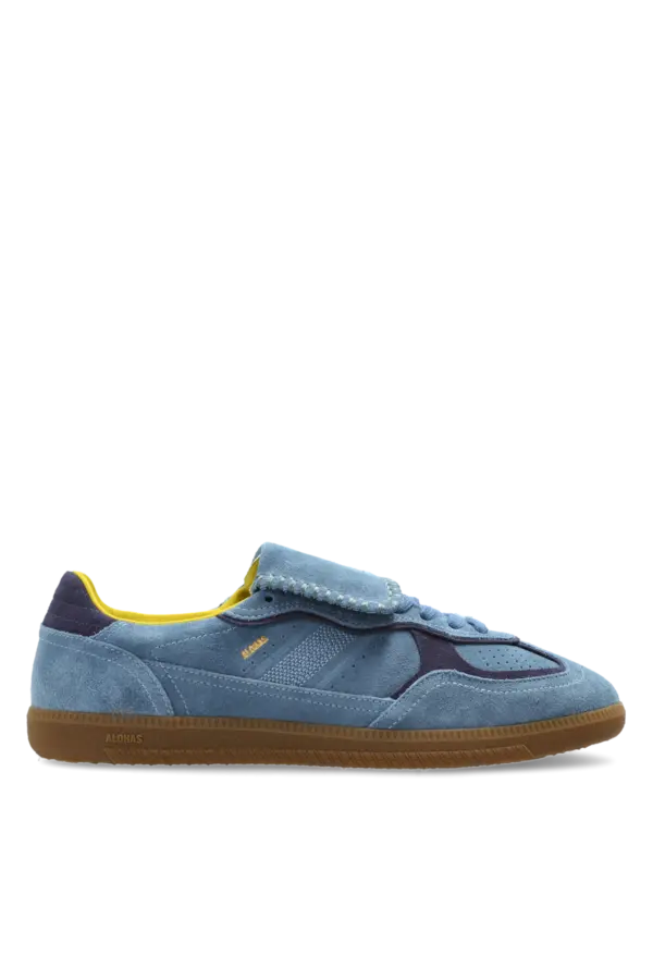 ALOHAS Suede Low Top Sneakers - Blue