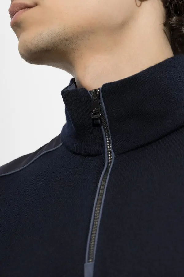 Paul & Shark Sweater With A Stand-up Collar