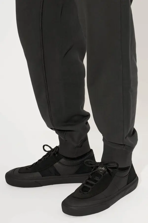 Stone Island Compass" Logo Low Top Sneakers