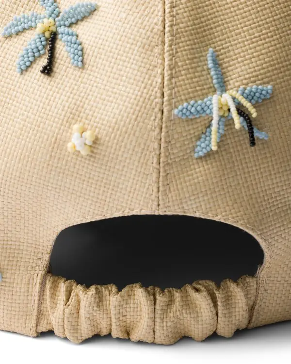 Prada Ebroidered Cap