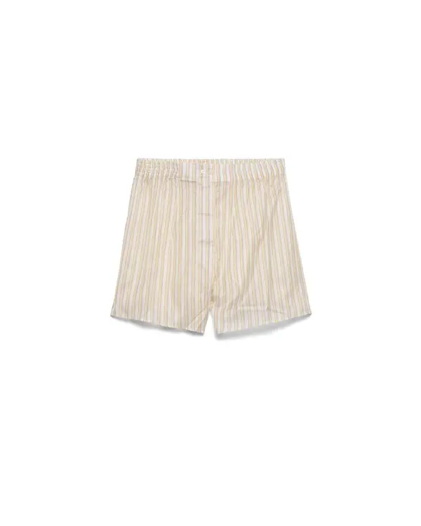 Prada Striped Boxer Shorts - Yellow