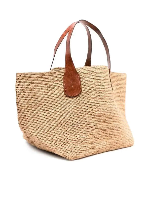 I BELIV Ibeliv Tokyo Ii Raffia Tote