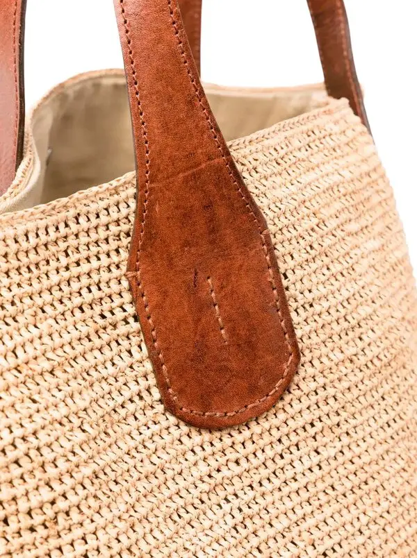 I BELIV Ibeliv Tokyo Ii Raffia Tote