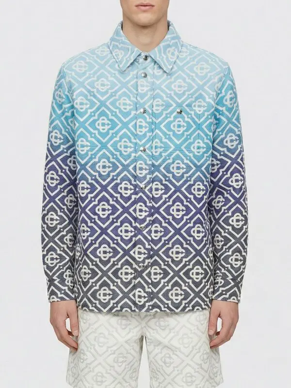 Casablanca Monogram Gradient Jacquard Cotton Jacket