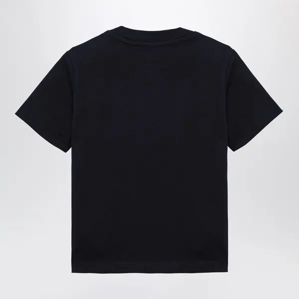 Polo Ralph Lauren Crew-neck Cotton T-shirt With Embroidered Logo - Blue