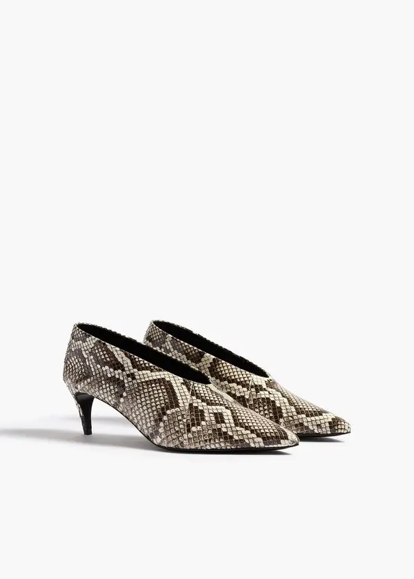 Khaite Miriam Python Pump