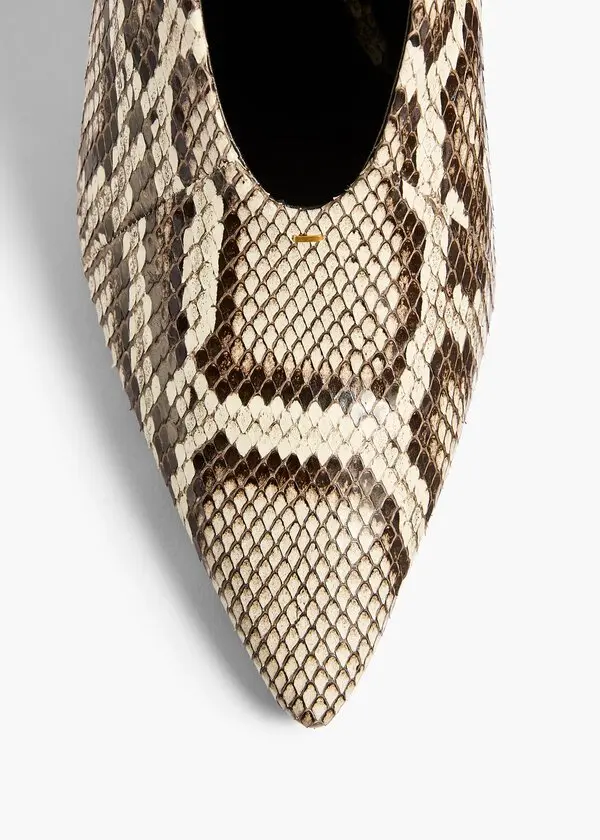 Khaite Miriam Python Pump