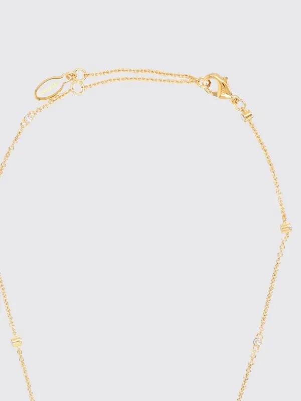 Valentino Garavani Vlogo Signature Crystal-embellished Brass Choker Necklace