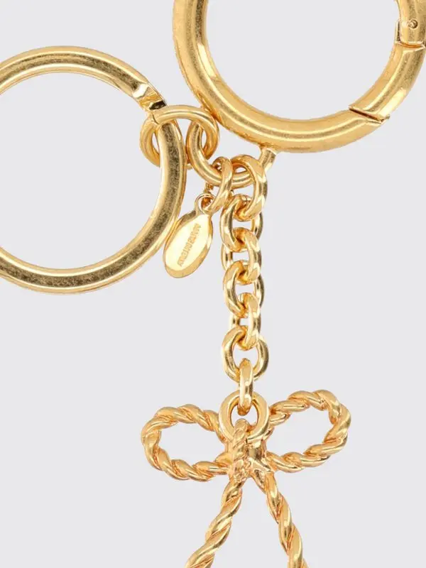 Valentino Garavani Vlogo Signature Fruit Charm Keychain In Enameled Brass