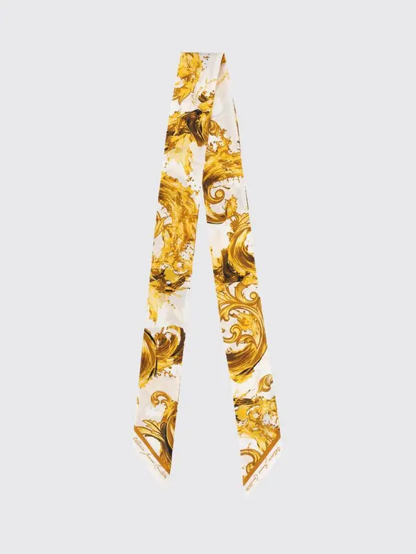 Versace Neck Scarf - White