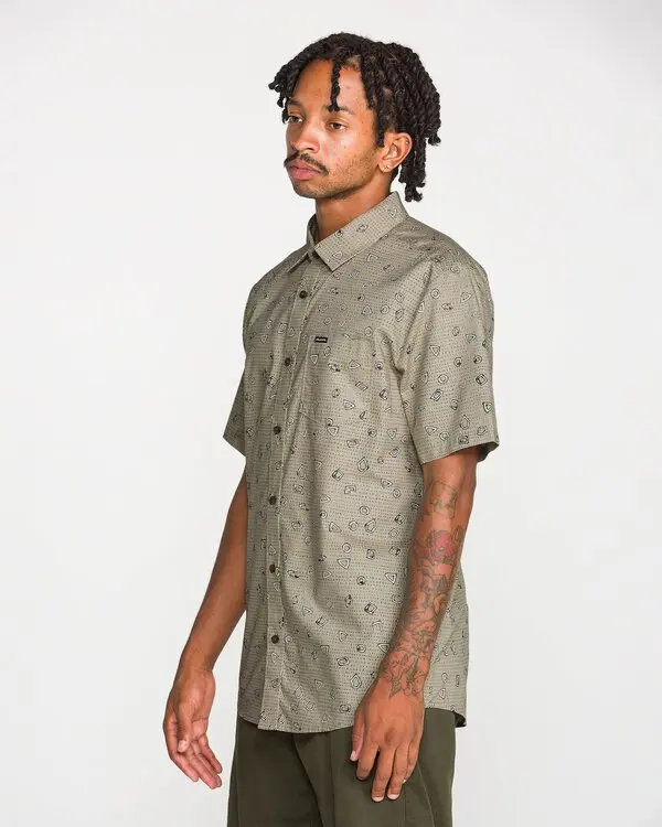 Volcom Scaler Stone Short Sleeve Shirt