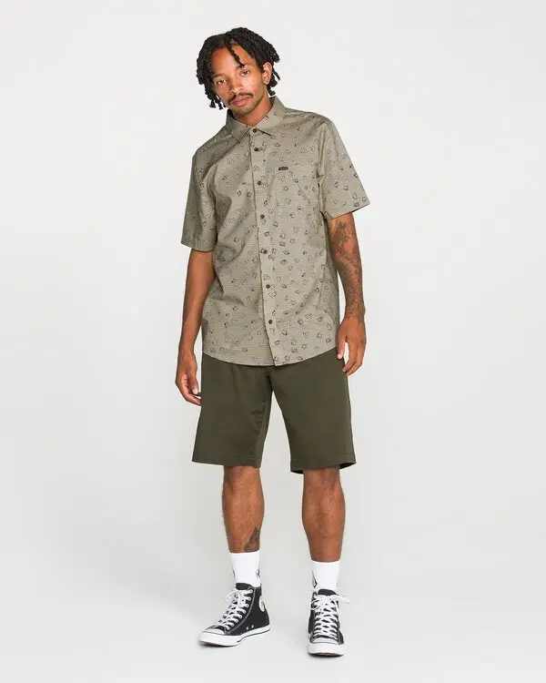 Volcom Scaler Stone Short Sleeve Shirt