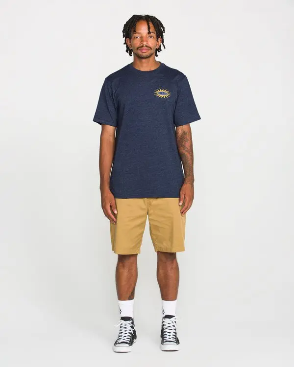 Volcom Spf91 Short Sleeve Tee - Mood Indigo