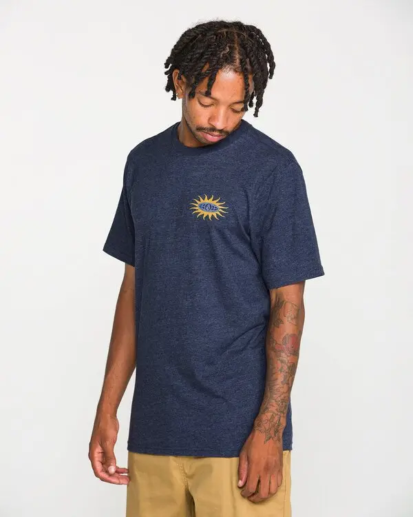 Volcom Spf91 Short Sleeve Tee - Mood Indigo