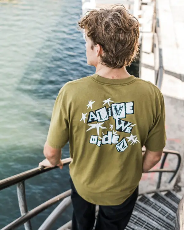 Volcom Alive We Ride Short Sleeve Tee