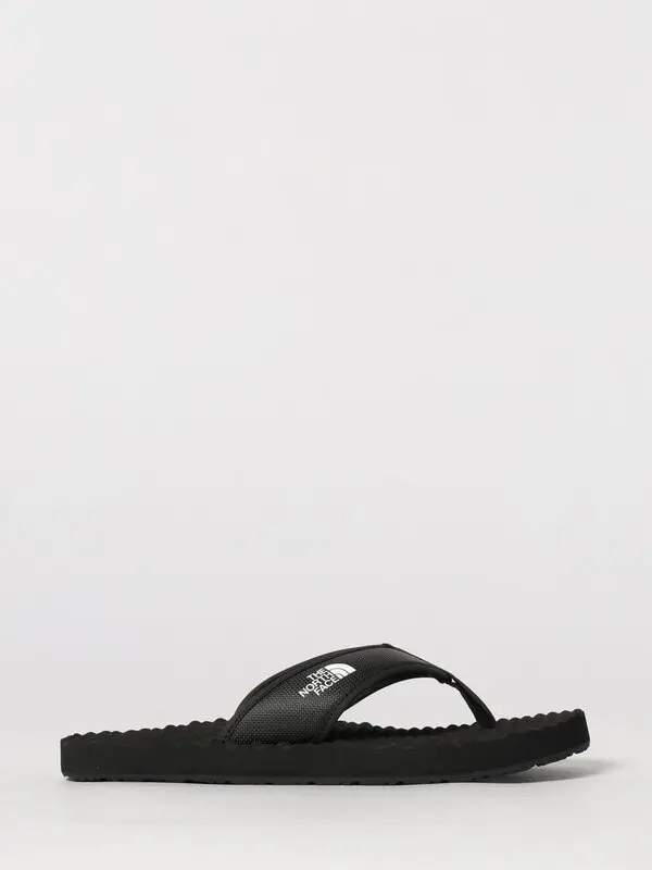 The North Face Base Camp Ii Logo Flip-flop Sandals In Recycled Fabric - Black