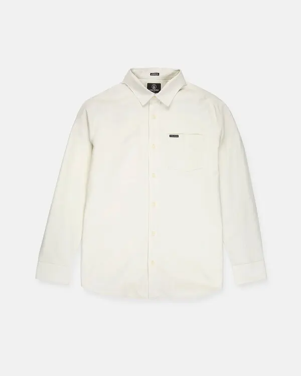 Volcom Veeco Oxford Long Sleeve Shirt - Ltgrey