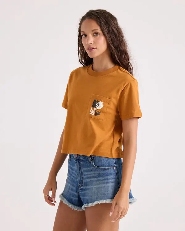 Volcom Core Memory Pocket Dial Tee