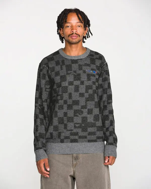 Volcom Featured Artist Antonio Carrau Sweater - Pewter