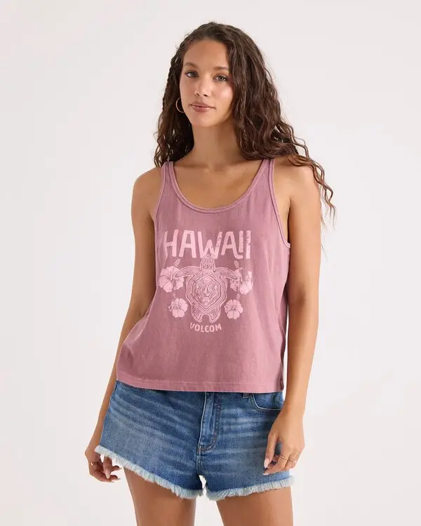 Volcom Amakua Bank Tank - Stone Rose
