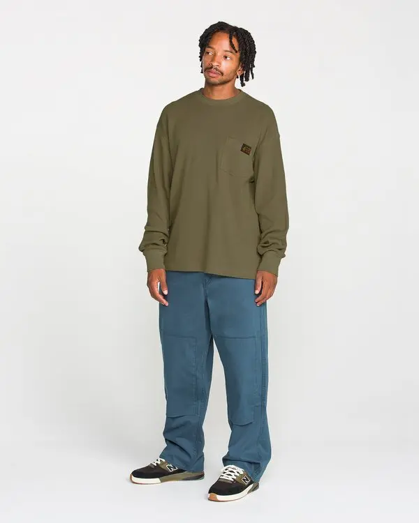 Volcom Overtime Workwear Thermal Long Sleeve Shirt