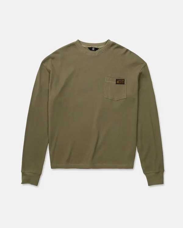 Volcom Overtime Workwear Thermal Long Sleeve Shirt