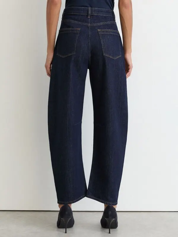REISS Levitt Barrel-leg Jeans
