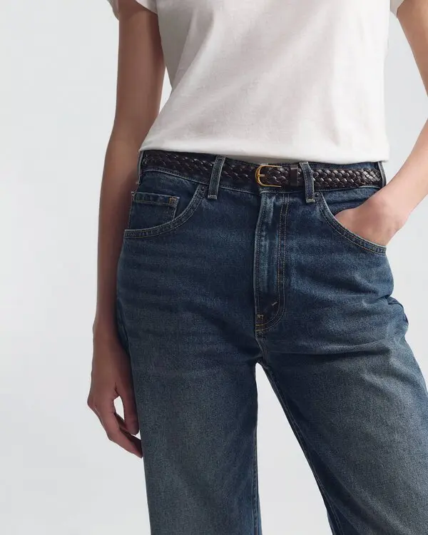 NILI LOTAN Braided Jane Belt