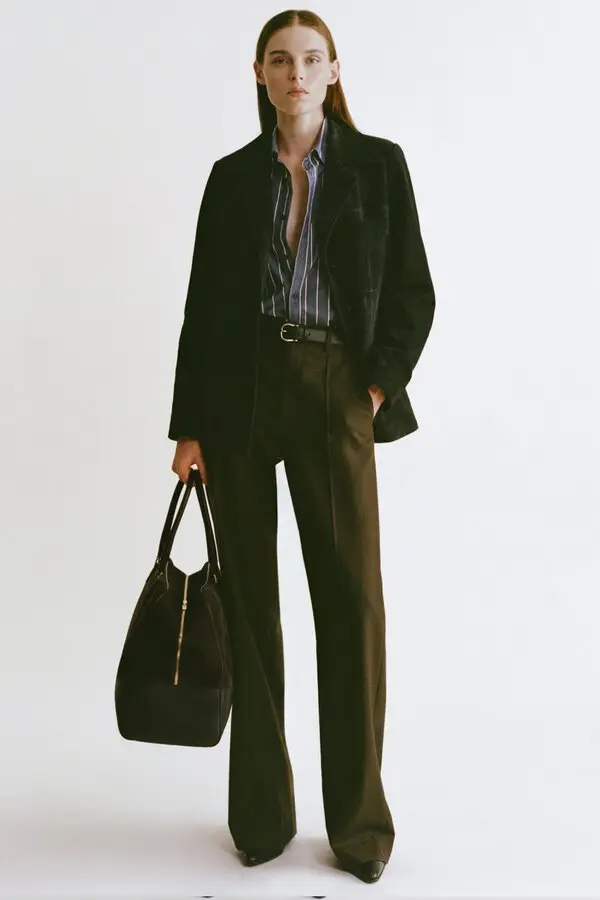 NILI LOTAN Dominic Suede Jacket