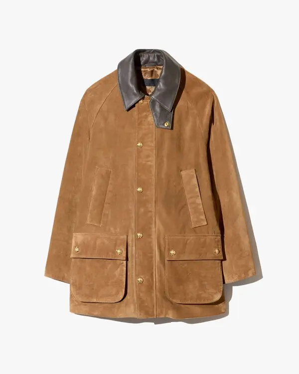NILI LOTAN Kedem Suede Parka