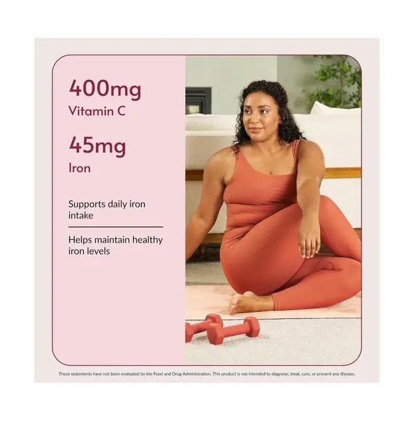 BARIATRIC ADVANTAGE Iron 45 Milligram With Vitamin C